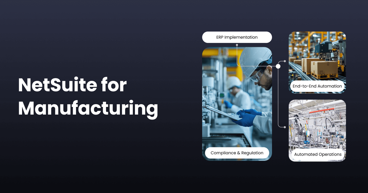 NetSuite Manufacturing ERP Implementation Services - Folio3