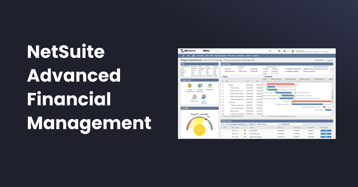 Netsuite Advanced Financial Management | Folio3