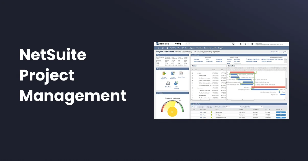 NetSuite Project Management Module | Folio3
